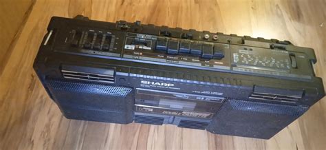 Sharp Wq T234hbk Tandem Boombox Aukro