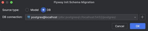 Flyway Intellij Idea Documentation