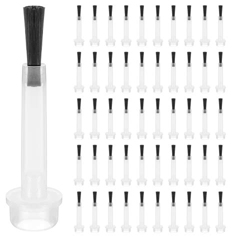 Xinjoduz 50 Pcs Disposable Tma2 Nail Brushes Replacement Soft Brush