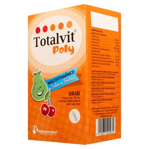 Comprar Totalvit Poly 50 Ml Frasco Walmart El Salvador Walmart