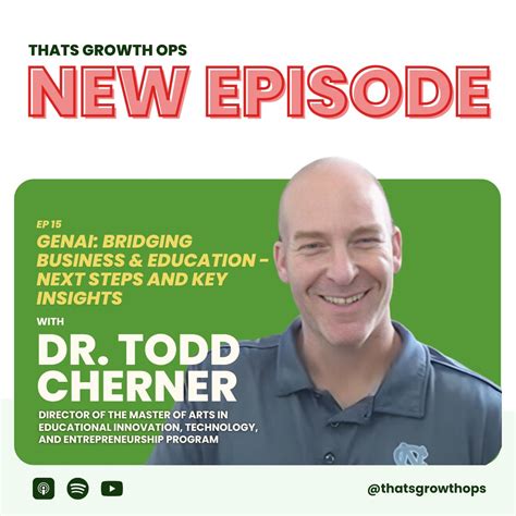 Todd Cherner On Linkedin Genai Podcast