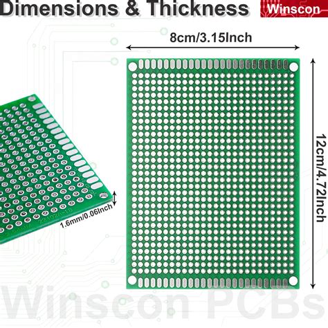 Ype Pcb Board Double Sided Pcb Boards Prototype Kit 6