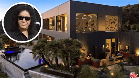Tour Inside Gene Simmons Ultra Cool 7741 Sq Ft Mansion In Beverly