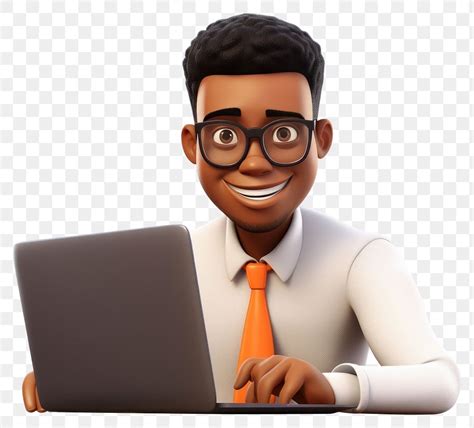 Png Laptop Computer Portrait Glasses Premium Png Rawpixel