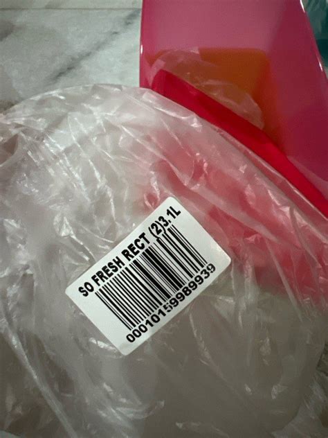 Tupperware Rectangle Furniture And Home Living Kitchenware And Tableware Food Organisation