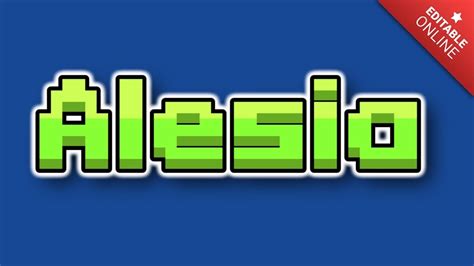 Alesia Text Style Effects Generator