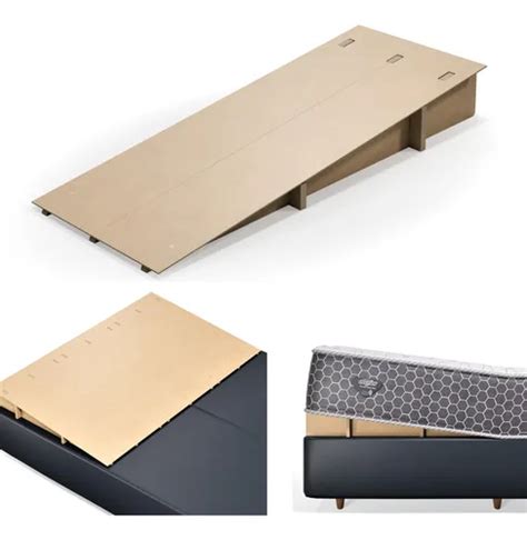 Rampa Anti Refluxo Cama King Elevação De Cabeceira Rampa King Mdf 7cm