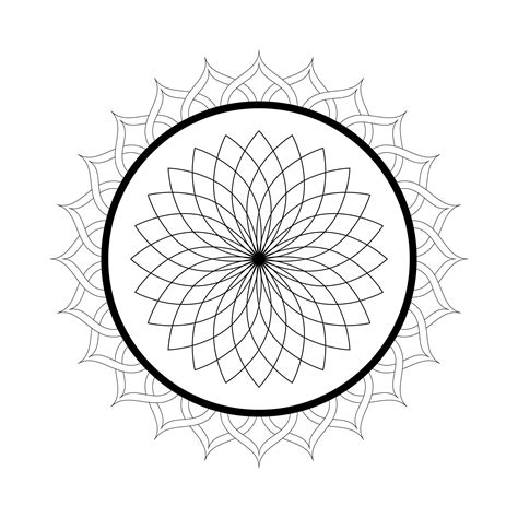 Free Printable Mandala Coloring Pages Free Printable Mandala Coloring