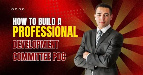 How To Build A Professional Development Committee Pdc