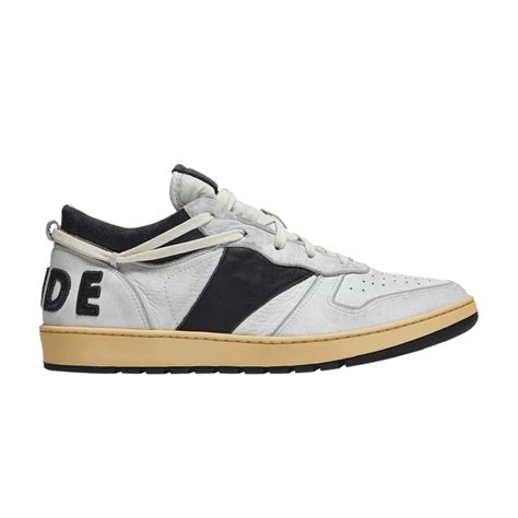Buy Rhude Rhecess Low White Black 2022 Rhfw22fo16489128 0128 Goat