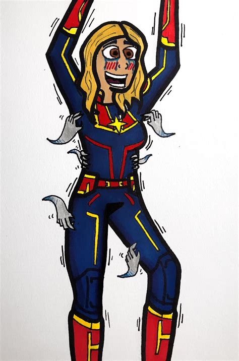 Captain Marvel By Tickler3967 On Deviantart