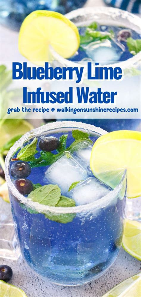 Refreshing Blueberry Infused Water Recipe