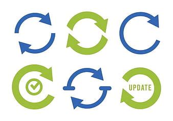 Update Icon Vector Set Eps Svg Uidownload