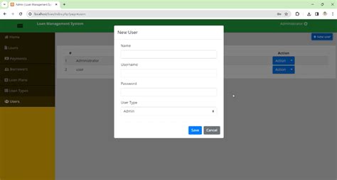 Online Loan Management System Project In Php And Mysql