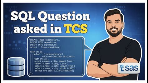 Asked In Tcs Sql Interview Question Youtube