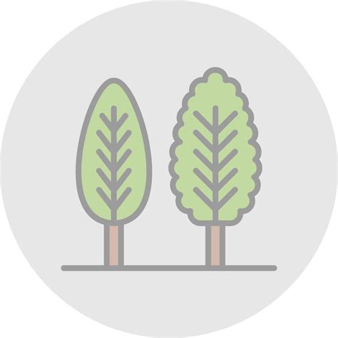 Diseño De Icono De Vector De Ciprés 20773109 Vector En Vecteezy