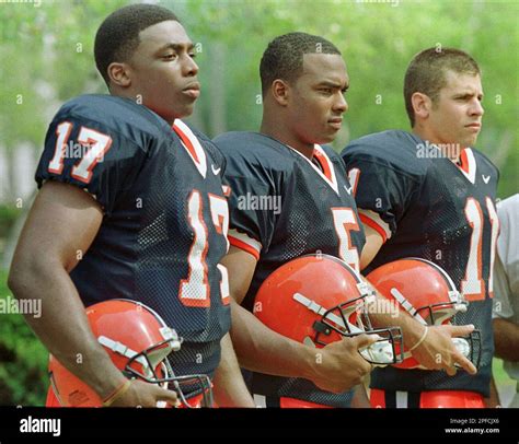 Syracuse Quarterbacks Madei Williams 17 Robin J Anderson 5 And