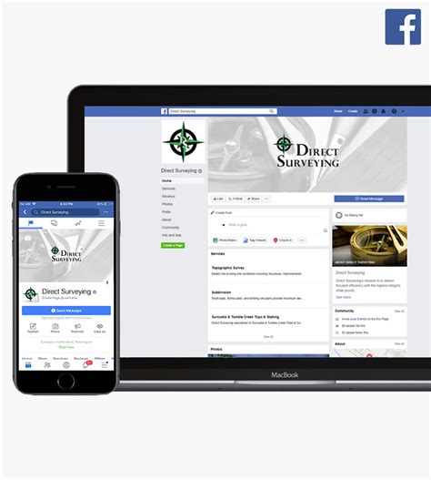 Direct Surveying Social Media Presentation Techbear