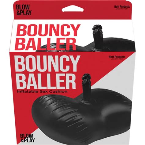 Hott Products Unlimited Blow And Play Bouncy Baller Inflatable Sex C Nauti And Nice