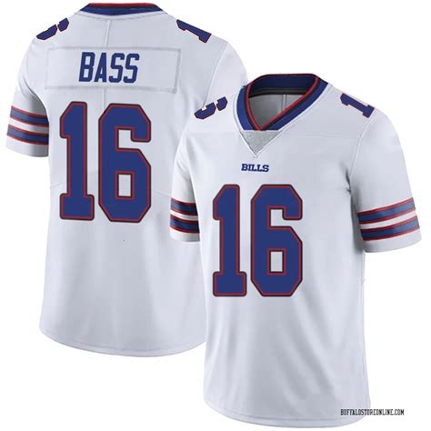 White Youth Tyler Bass Buffalo Bills Limited 2025 Rivalries Collection