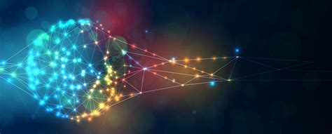 Abstract Network Connection Glowing Dots And Lines 53334204 Vector Art At Vecteezy