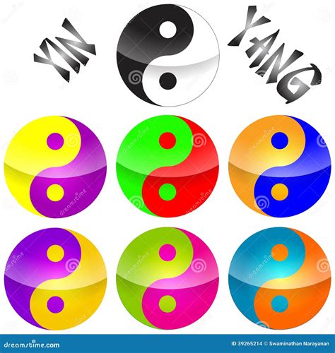Yin Yang Stock Vector Illustration Of Yinyang Chinese 39265214