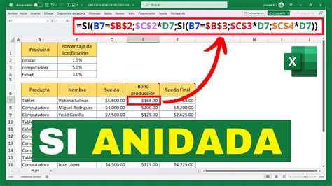 🔴¿cómo Usar La Función Si En Excel Con 3 Condiciones Youtube