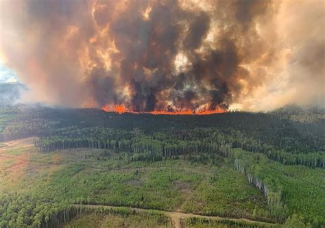 Wildfires Force Evacuations And Alerts For Residents In Two Northern Alberta Communities The