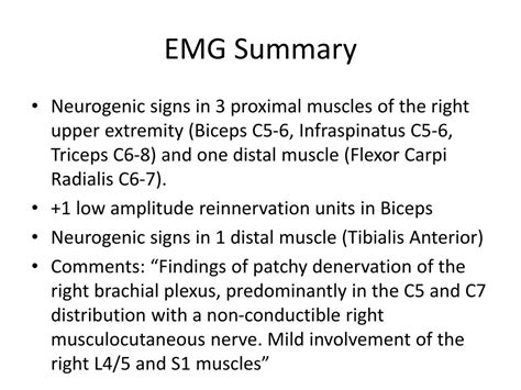 Ppt Unusual Case Of A Brachial Plexus Disorder Powerpoint Presentation Id 1264648