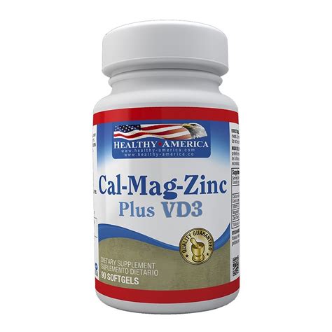 Cal Mag Zinc Plus Vd3 90 Fco X 60 Tab Droguerias Patria