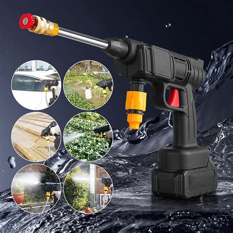 Pistola Ad Acqua A Spruzzo Portatile Ad Alta Pressione Senza Fili