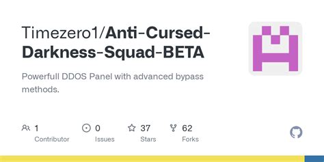 Github Timezero1anti Cursed Darkness Squad Beta Powerfull Ddos Panel With Advanced Bypass