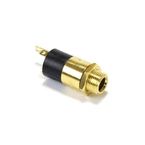 Jack 35mm Socket Gold Plated Brass Audiophonics