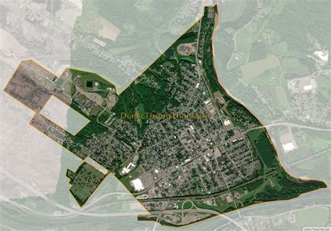 Map Of Herkimer Village Thong Thai Real