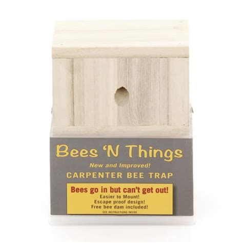 Bees N Things Outdoor Carpenter Bee Hanging Insect Trap With 15 Ft