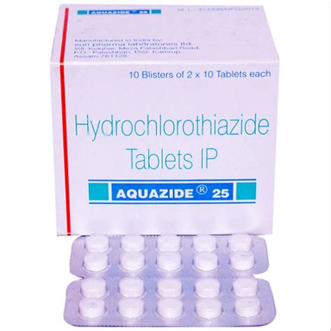 Hydrochlorothiazide Tablets 25 At Rs 500 Box In Nagpur Id 23755383591