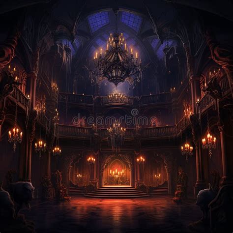 Mystic Mansion Ballroom Gothic Architecture And Whirlwind Of