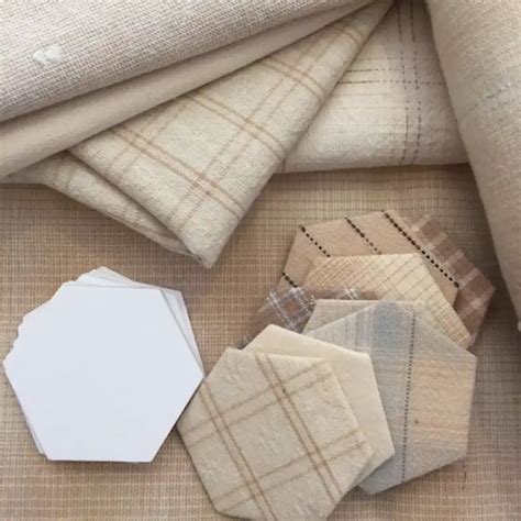 Pre Cut Fabric Hexagons For Patchwork 2024 China Fabric Manufacturer
