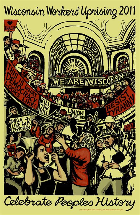 Peoples Movements In The Us Poster Set Justseeds
