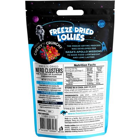 Mini Nerd Clusters Freeze Dried Lollies Afterpay