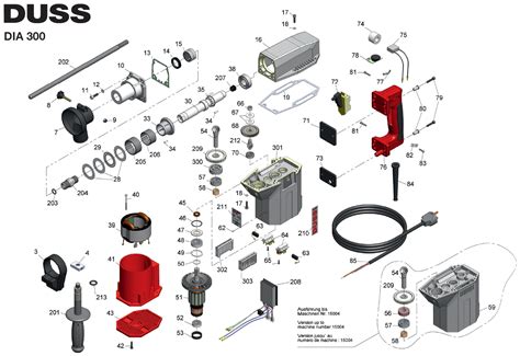 Hans Sauer Gmbh Ersatzteile Duss Diamantbohrmaschine Dia 300
