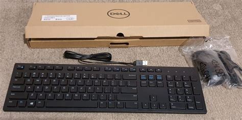 Dell Professional Genuine Slim Wired Usb Multimedia Mouse And Keyboard