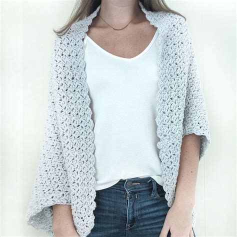 Easy Shrug Crochet Pattern