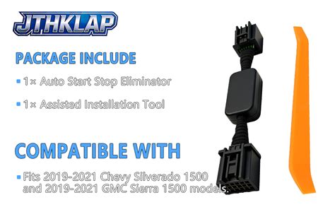 Auto Start Stop Eliminator For 2019 2021 Chevy Silverado