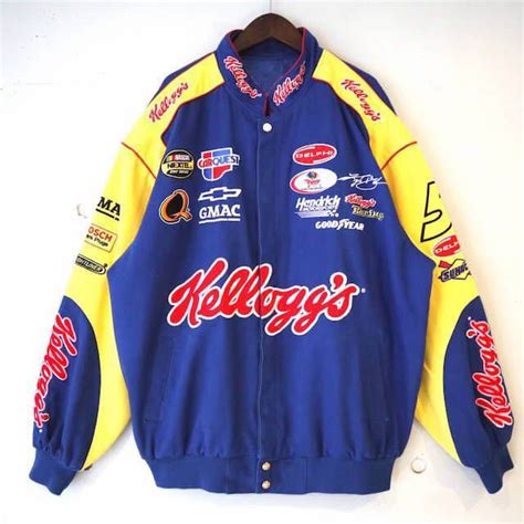 Kelloggs Racing Nascar Jeff Hamilton Jacket Maker Of Jacket