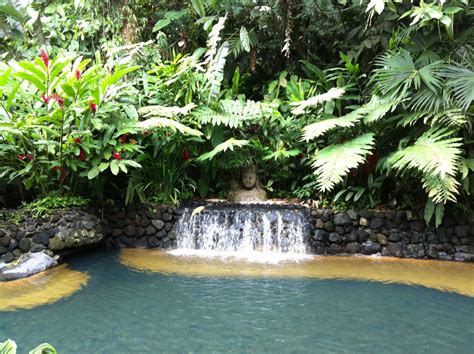 One Of The Hot Springs In Shangri La Gardens