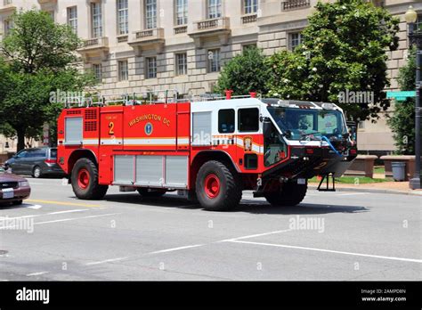 Washington Usa June 14 2013 Washington Dc Fire Department Foam