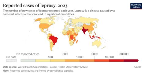 Reported Cases Of Leprosy Our World In Data
