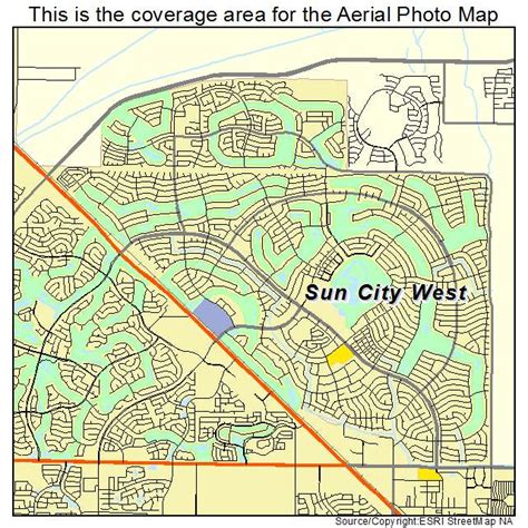 Aerial Photography Map Of Sun City West Az Arizona Aerial Photography Map Of Sun City West Az Arizona