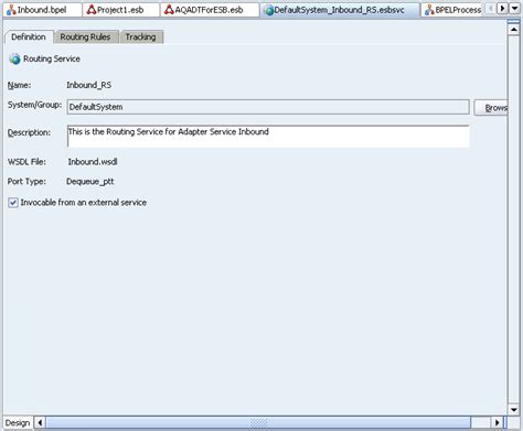 Oracle Application Server Adapter For Advanced Queuing
